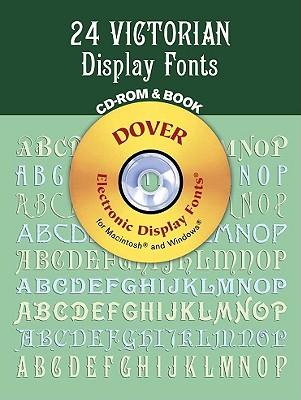 24 Victorian Display Fonts CD-rom & Book – Eddie's Quilting Bee