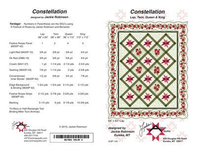 Constellation Quilt Pattern – Eddie's Quilting Bee