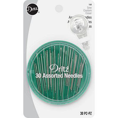 Dritz Assorted Hand Needles with Threader in Dispenser 30ct – Eddie's ...
